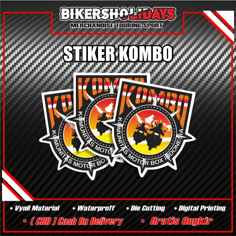Jual Stiker KOMBO/Komunitas Motor Box Sticker - Harga satuan | Shopee ...