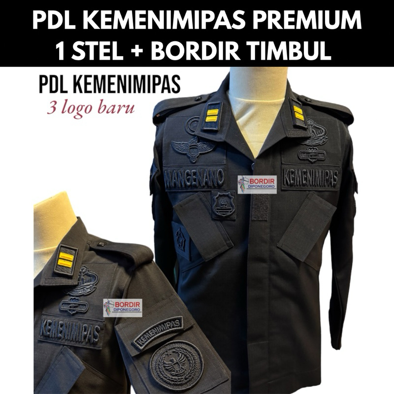 Jual SERAGAM PDL KEMENIMIPAS TERBARU NOV 2025 / KUMHAM LAPAS / SERAGAM ...