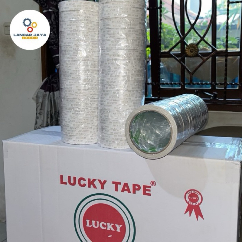 Jual Double Tape Lucky 10MM (1 Slop 30 pcs) | Shopee Indonesia