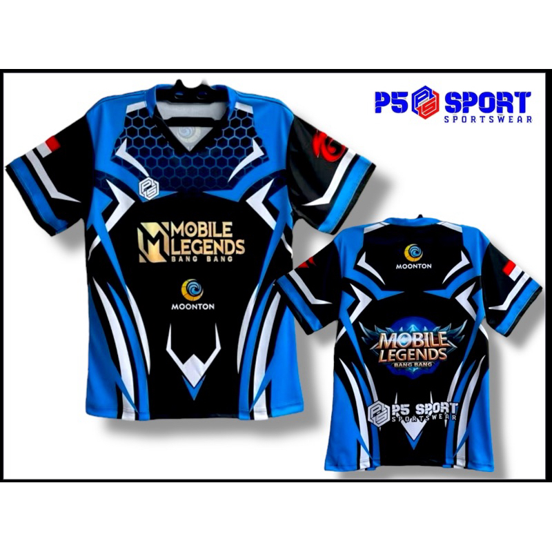 Jual JERSEY GAMER MOBILE LEGEND BLUE | Shopee Indonesia