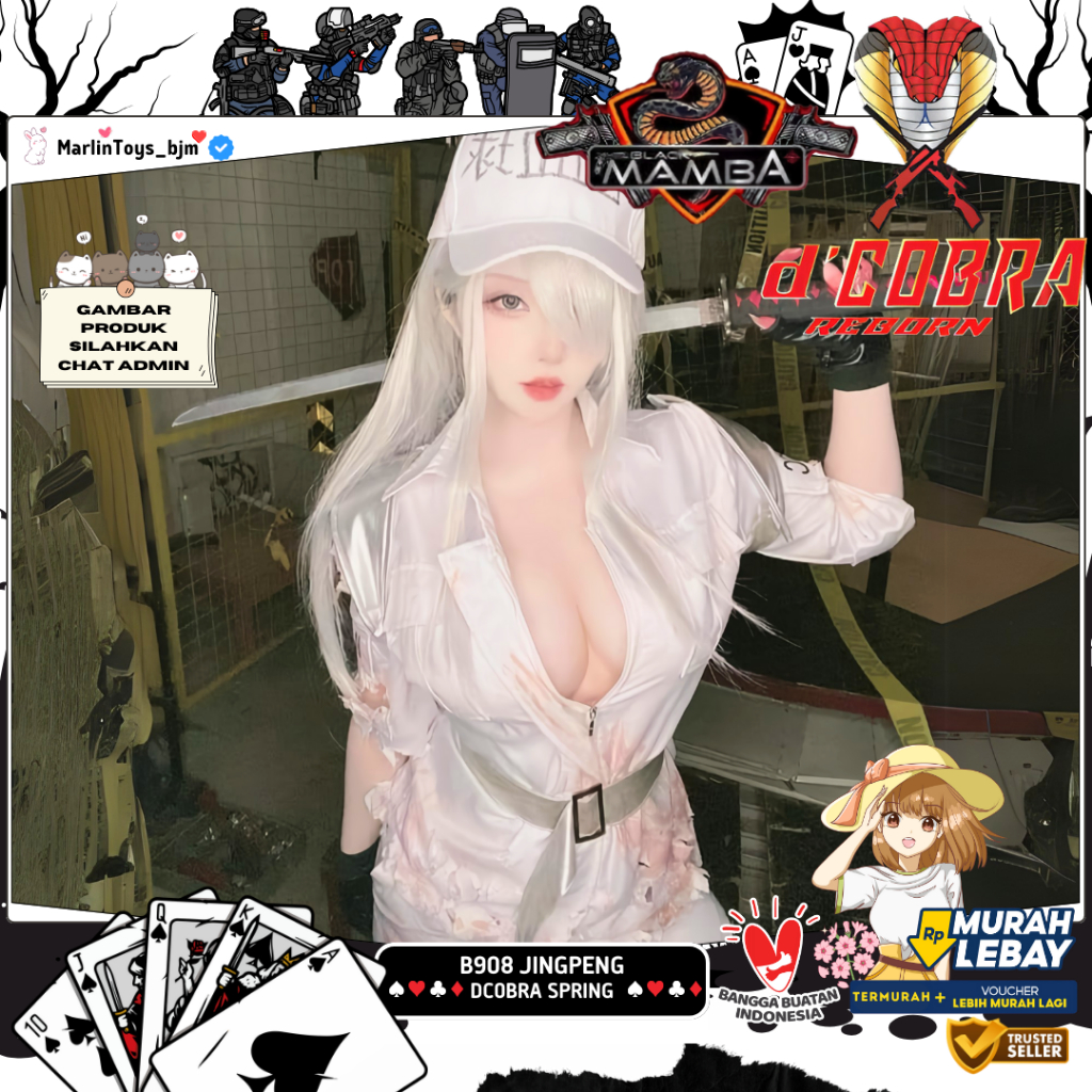 Jual Mainan Dcobra Reborn Edition "Jingpeng" B908 Cobra Tactical Full Original Water Real ...