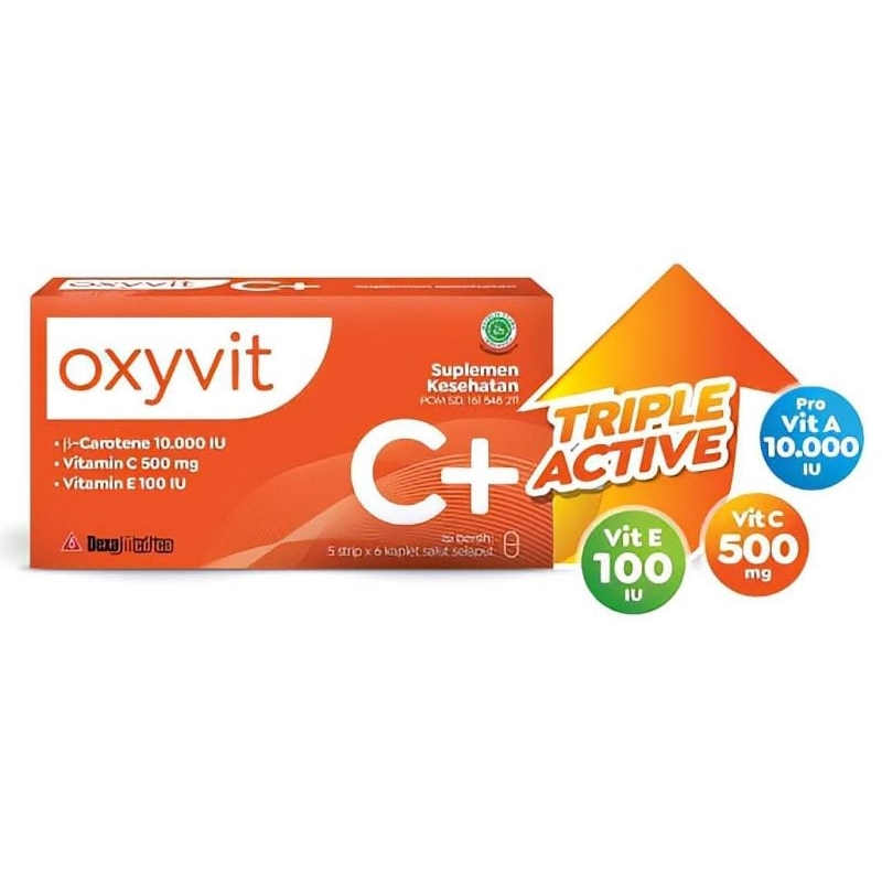 Jual OXYVIT MULTIVITAMIN C++ 30 CAPS | Shopee Indonesia