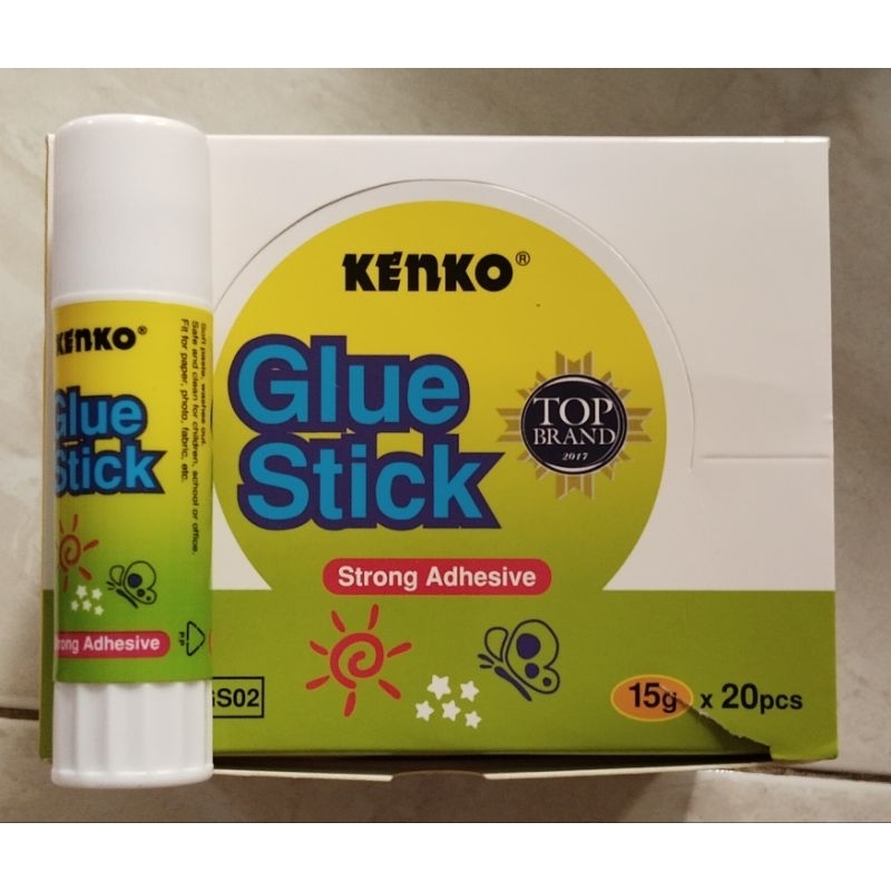 Jual lem glue stick kenko 15 gram 1 box isi 20 pcs | Shopee Indonesia