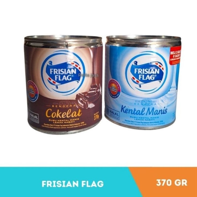 Jual susu SKM bendera kaleng 370 gram | Shopee Indonesia