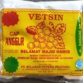 Jual VETSIN Cap ANGGUR SELAMAT MAJID HAMID 50gr penguat rasa | Shopee ...
