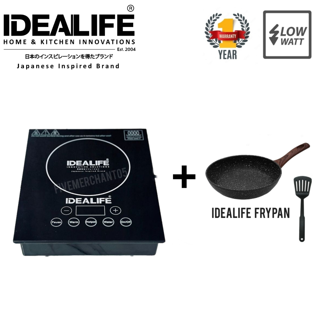 Jual Kompor Induksi Idealife IC 1001 Induction Stove Low Watt Garansi Kompor Listrik Garansi ...