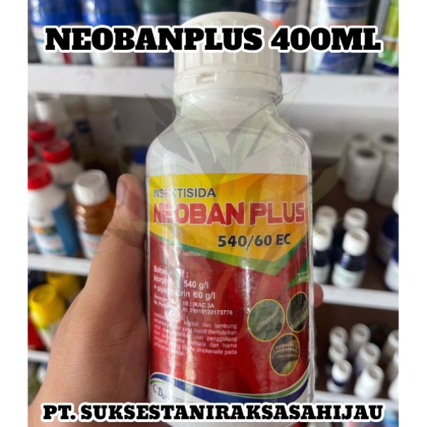 Jual Neoban Plus 400ml Insektisida Klorpirifos 540 g/l + Sipermetrin 60 ...