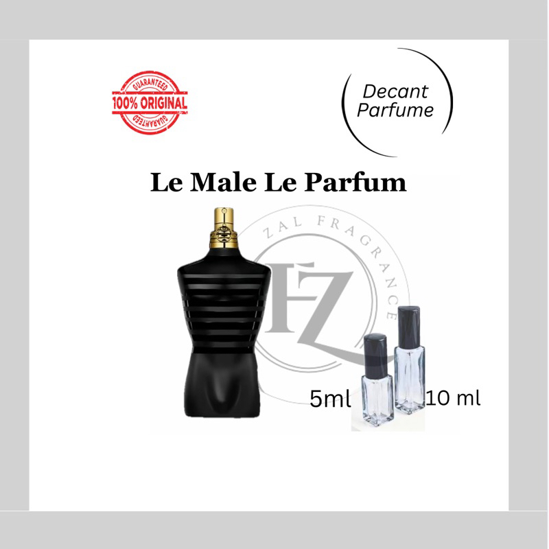 Jual Decant Jean Paul Gaultier Le Male Le Parfum Original | Shopee ...