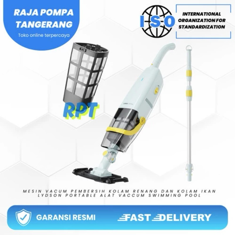 Jual Mesin Vacum Pembersih Kolam Renang Dan Kolam Ikan Lydson Portable ...