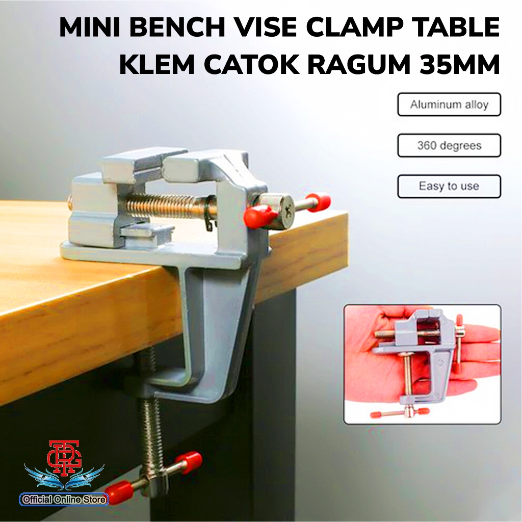 Jual Klem Catok Ragum Tanggem Paron Alat Jepit Press Penjepit Meja ...