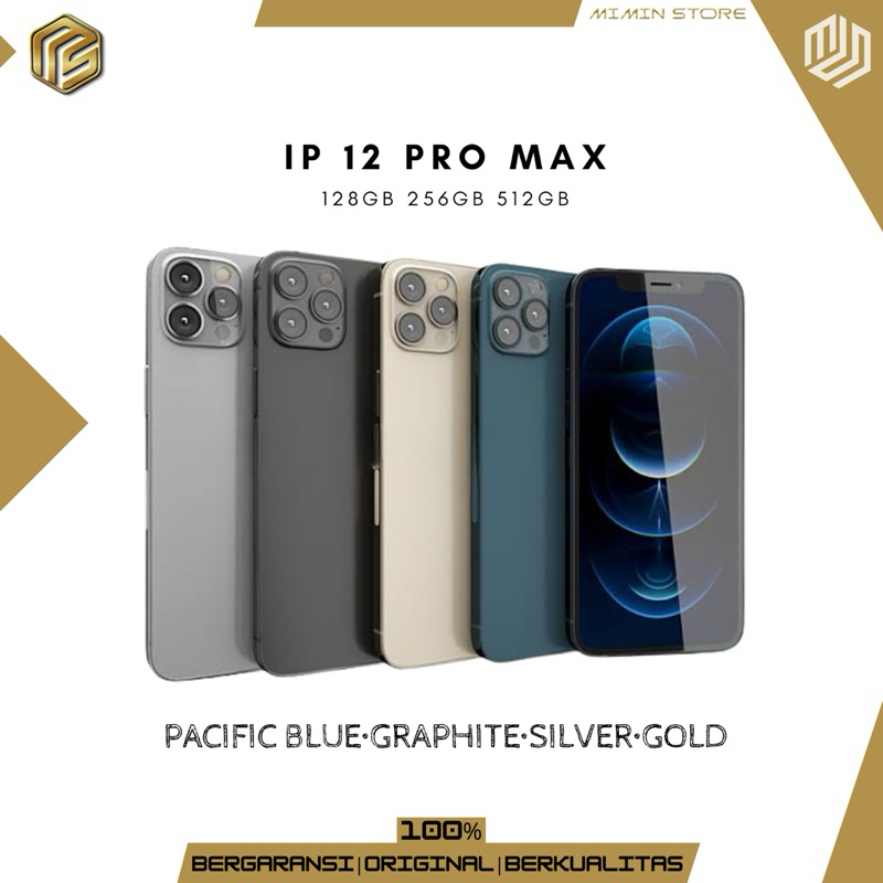 Jual ip 12 Pro max All Sim 128GB 256GB 512GB original | Shopee Indonesia