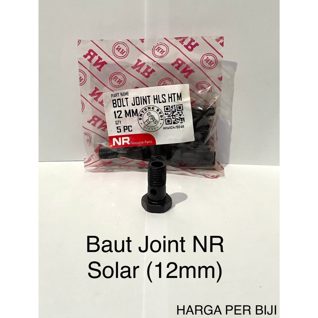 Jual Baut Joint Oli 8mm Solar 12mm NR Bolt Lubang Drat Halus Diesel ...