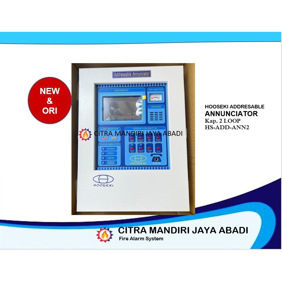 Jual HOOSEKI ANNUNCIATOR ADDRESABLE 2 LOOP ANNUNCIATOR ALARM | Shopee ...