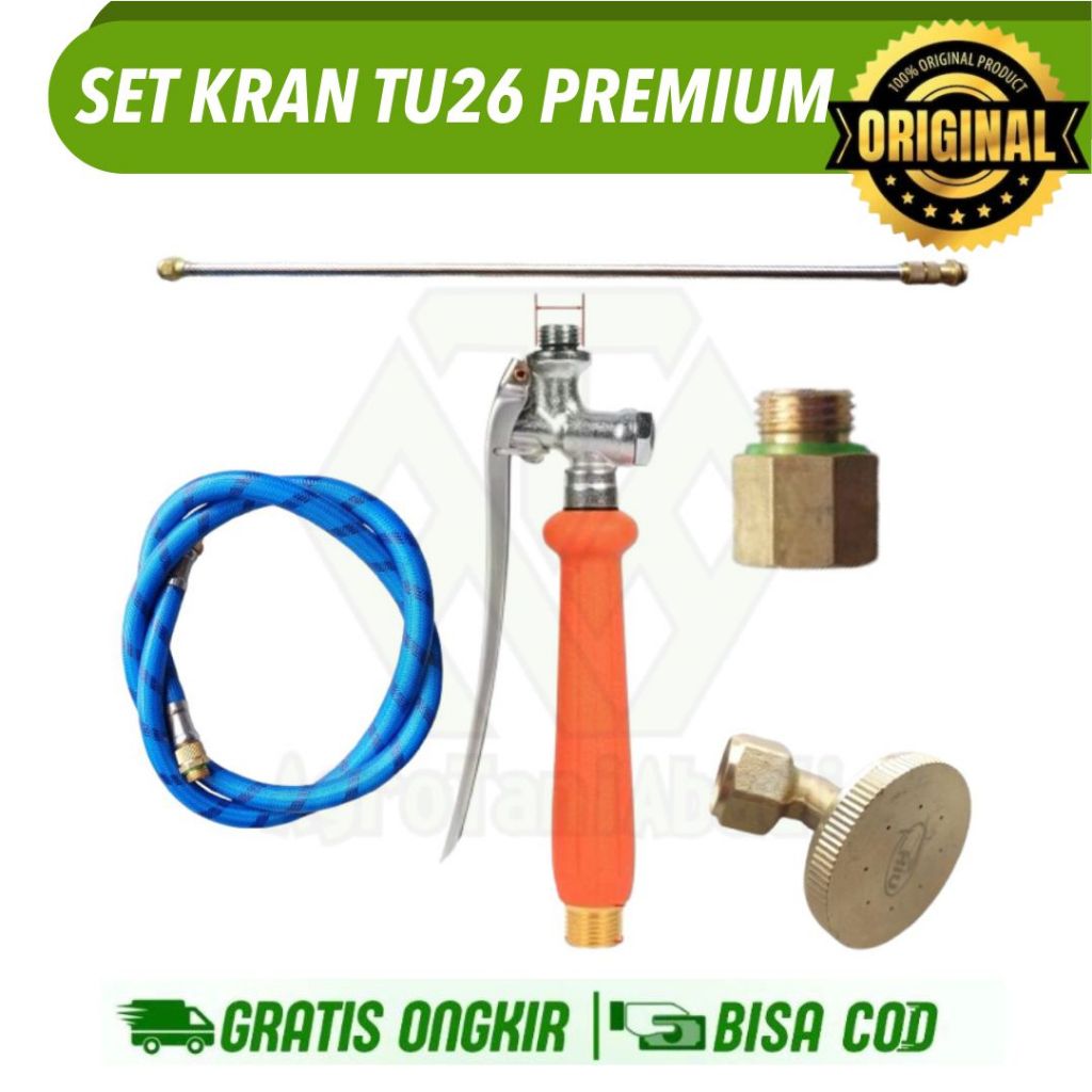 Jual Set PREMIUM selang gagang kran stik tangki sprayer elektrik manual ...