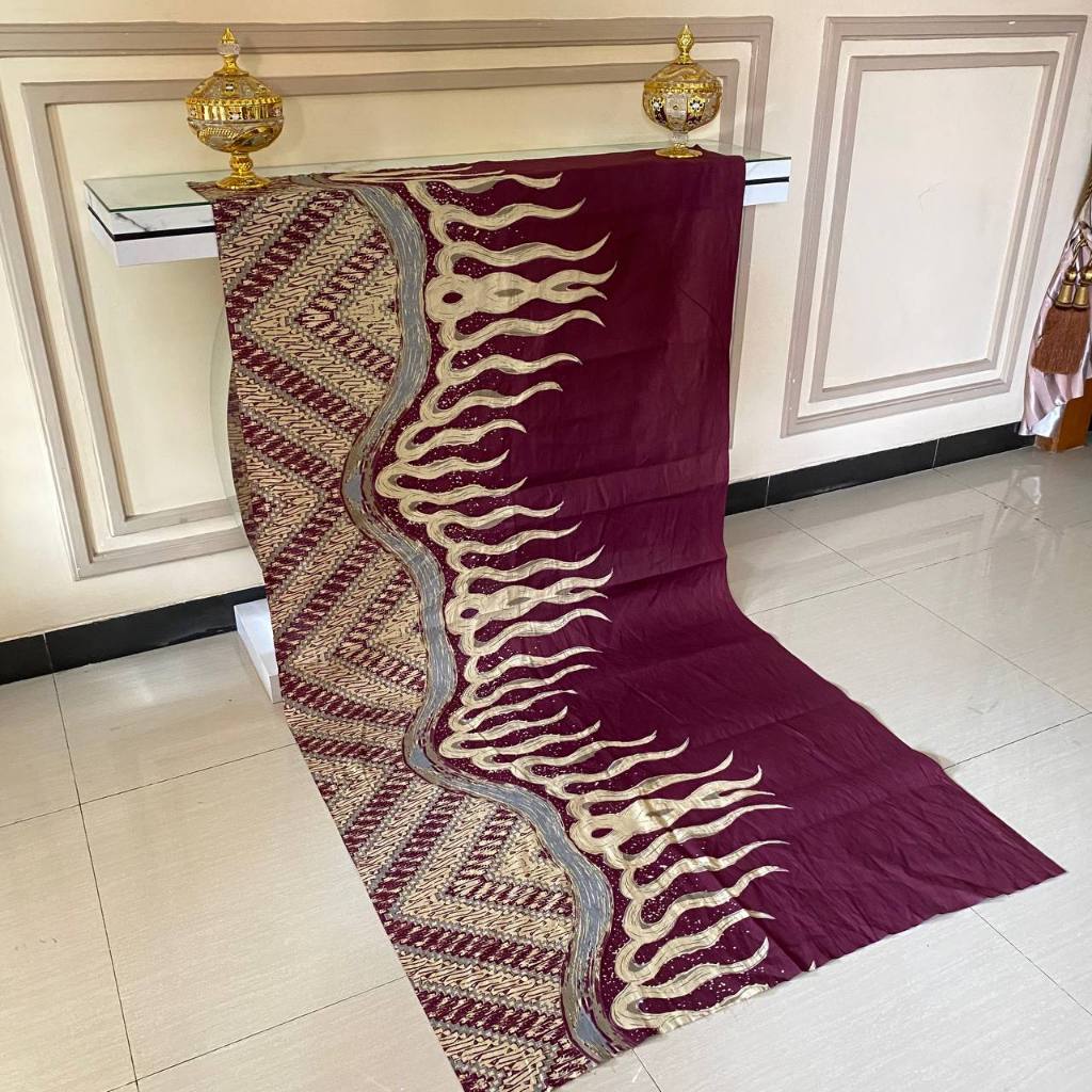 Jual Kain Batik Bahan Katun Prima Halus Adem Tebal Ukuran Panjang ...