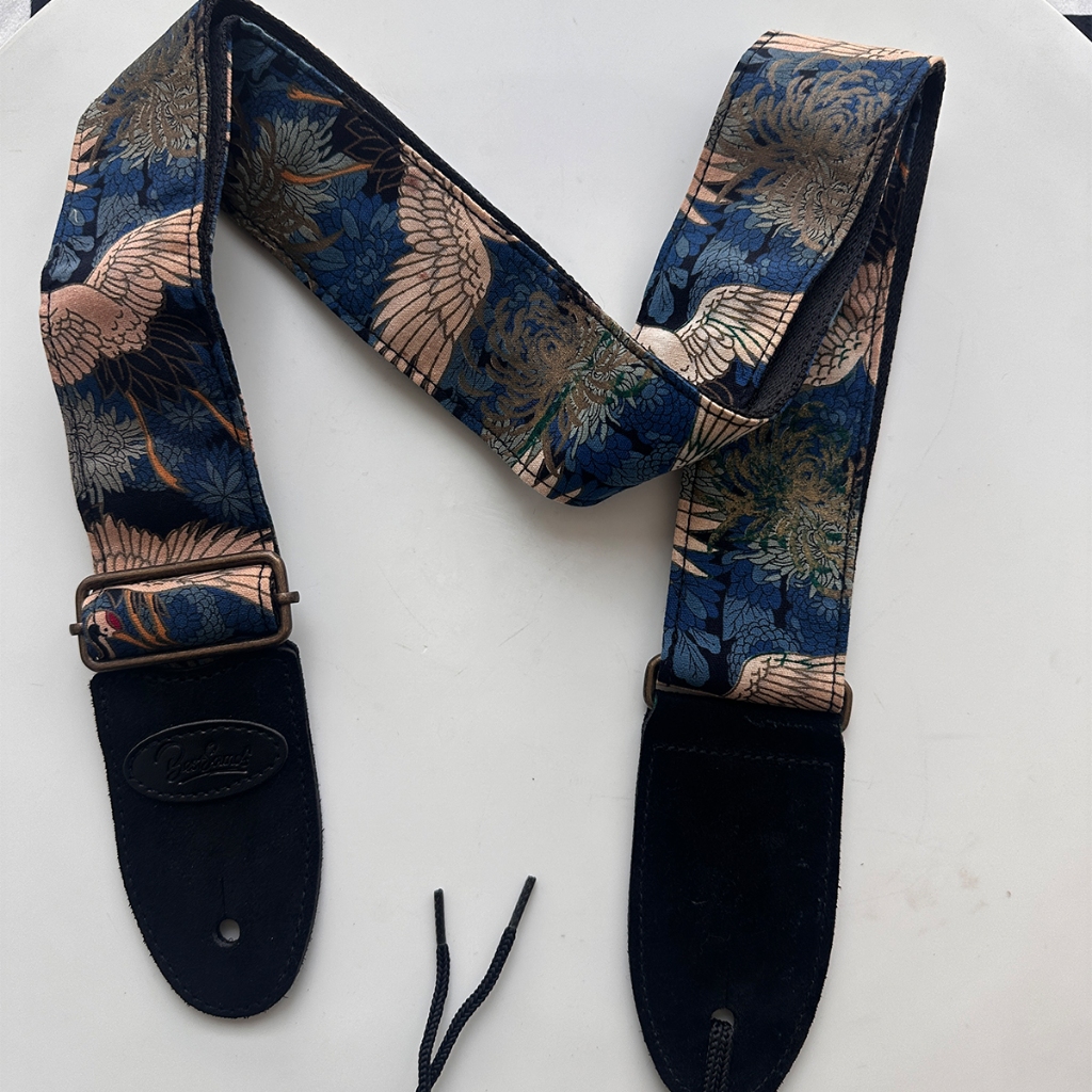 Jual Strap Guitar,Tali Gitar & Ujung Kulit Tali Bahu Gitar Cocok untuk ...