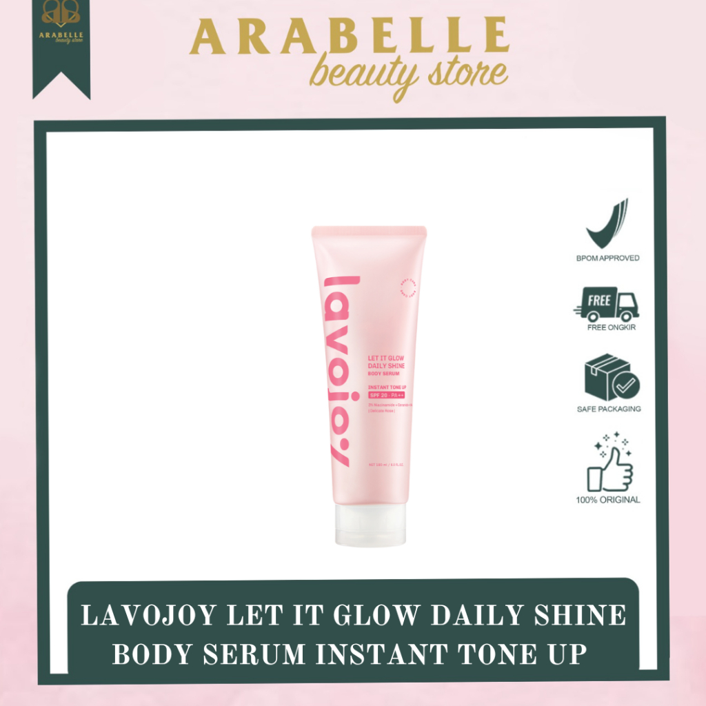 Jual Lavojoy Let It Glow Daily Shine Body Serum Instant Tone Up SPF 20 ...