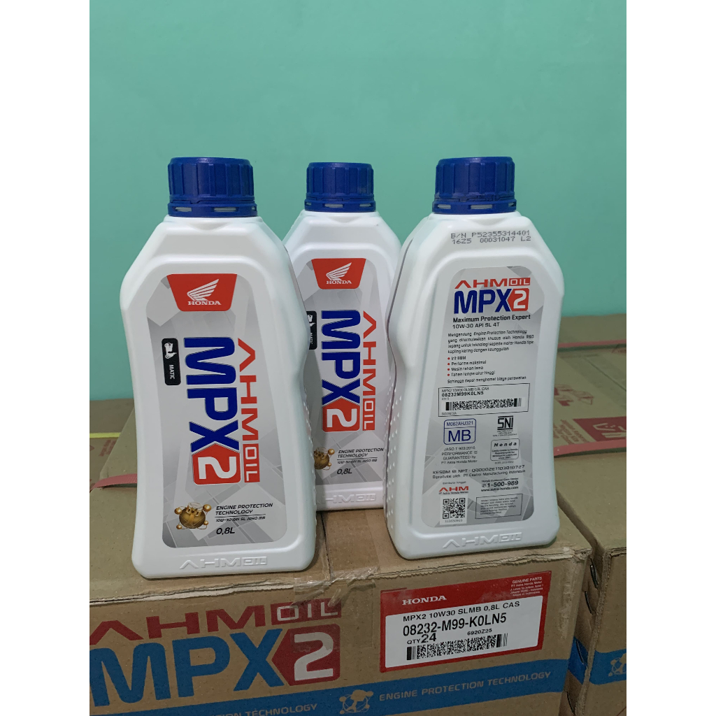 Jual Oli MPX2 AHM Motor Matic 800ml | Shopee Indonesia