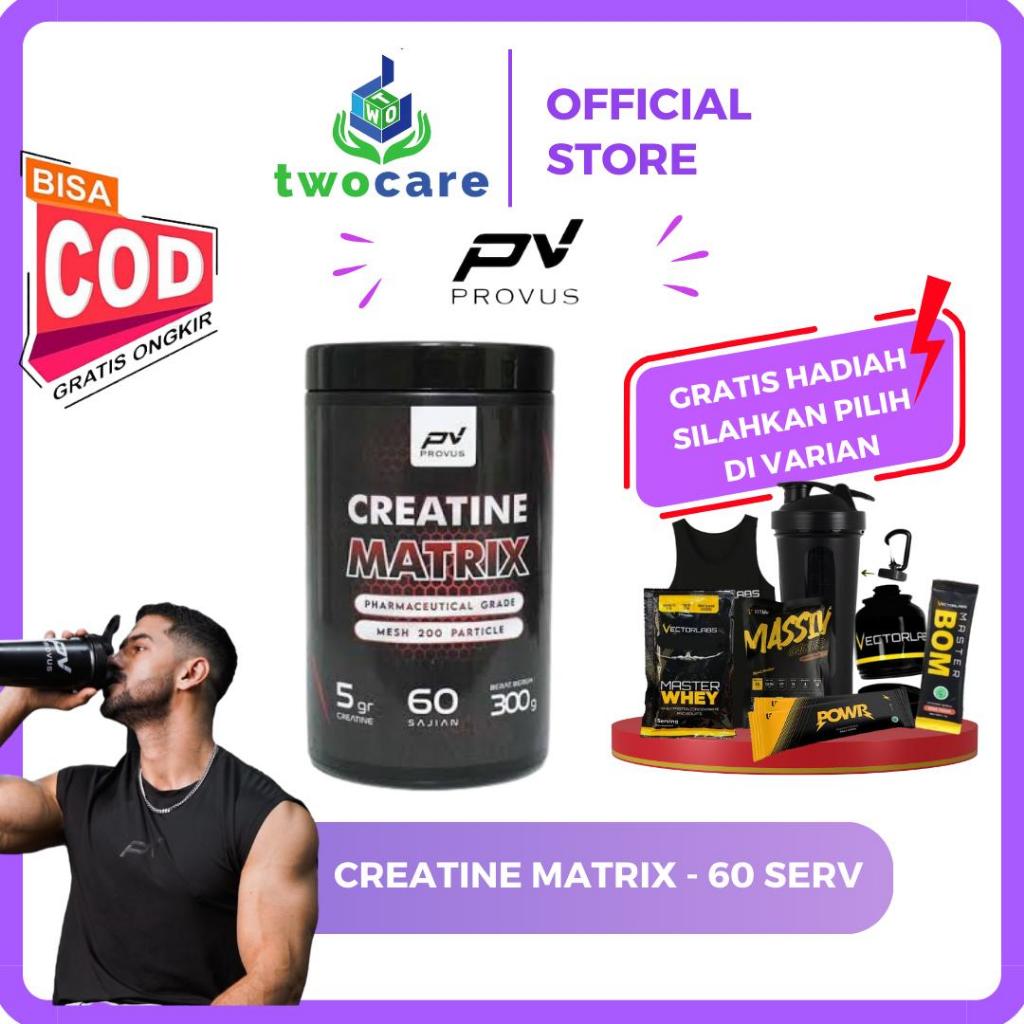 Jual Provus Creatine Matrix Creatine Monohydrate 300 gram ( 60 serving ...