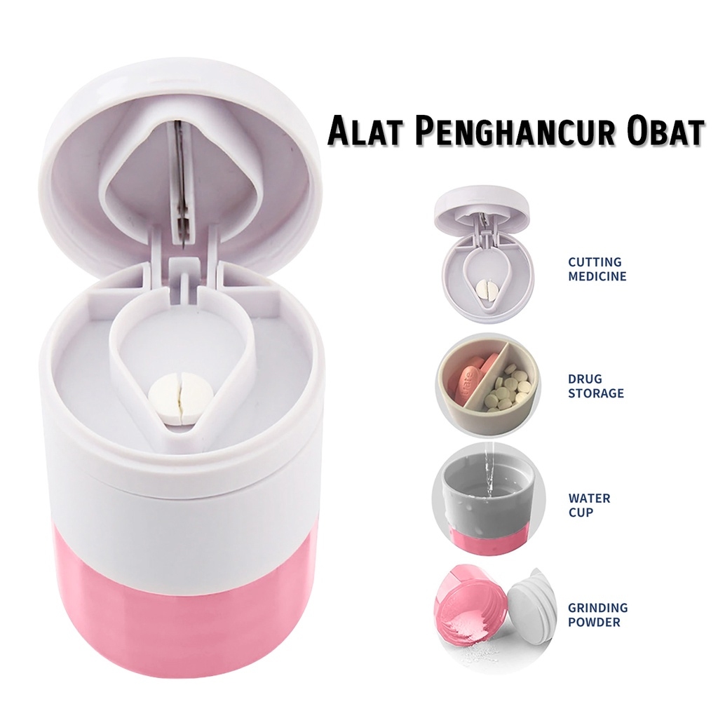 Jual ( COD ) Alat Efektif Menumbuk Menghaluskan dan Penghancur Obat Pil ...