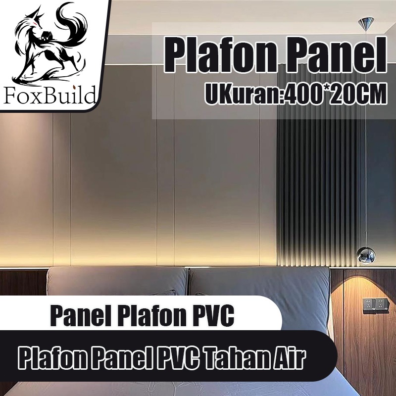 Jual Plafon Panel PVC 400x20cm Anti Air & Anti Jamur - Panel Langit ...
