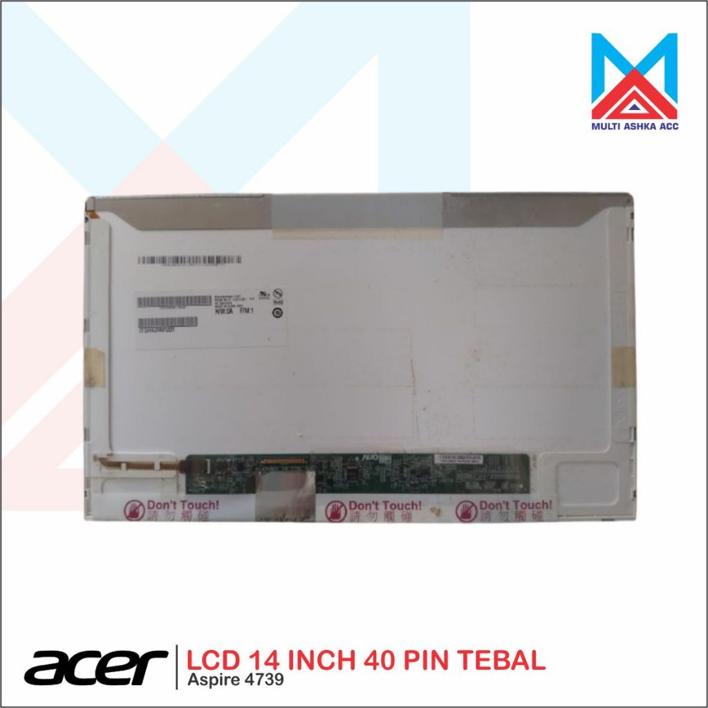 Jual LCD LAPTOP 14 INCH 40 PIN NORMAL STANDAR TEBAL | Shopee Indonesia