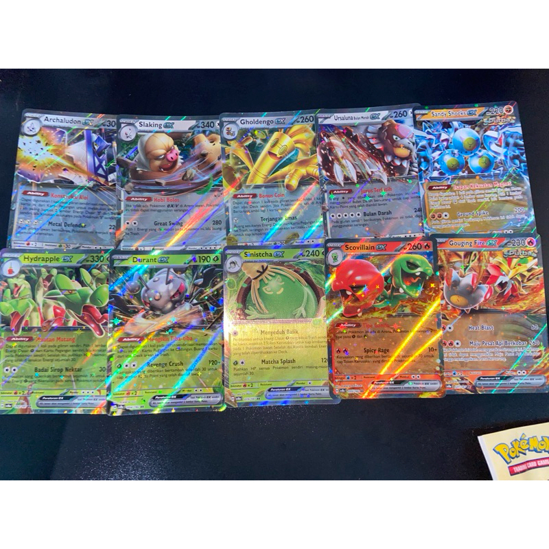 Jual POKEMON TCG INDONESIA ID TRADING CARD KARTU RR DOUBLE RARE ...