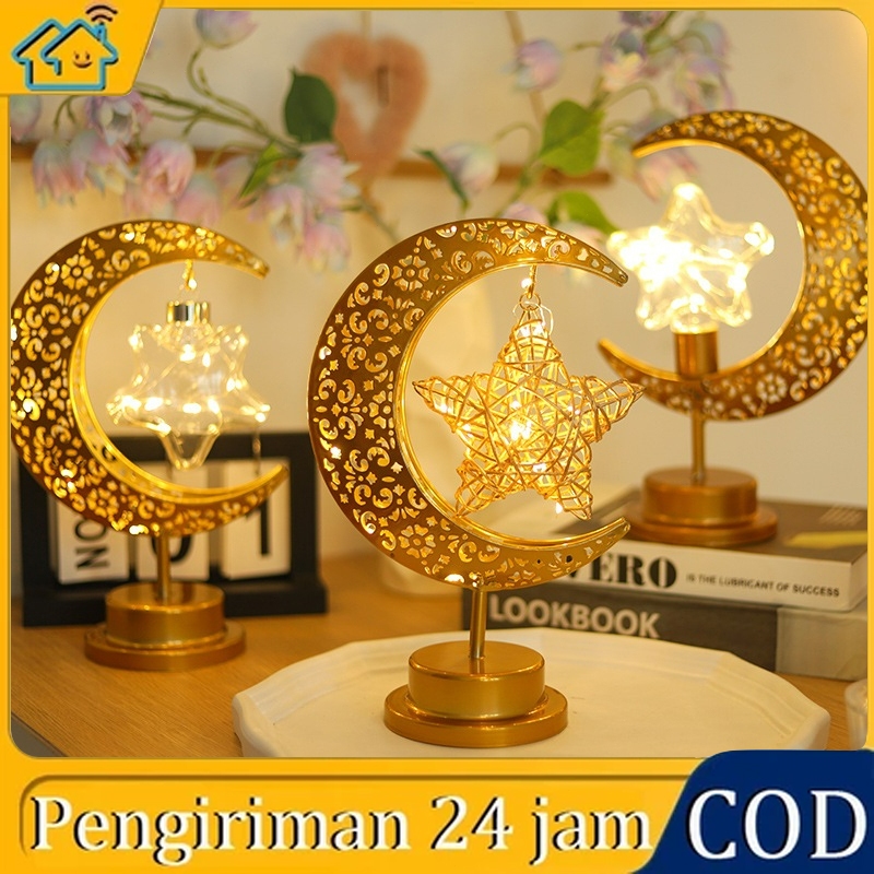 Jual Lampu Dekorasi Led Bulan Lampu Lebaran LED Lentera Idul Fitri ...