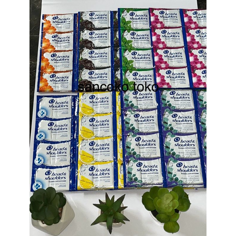 Jual H&S shampoo sachet ( 1 renceng 12 pcs ) | Shopee Indonesia