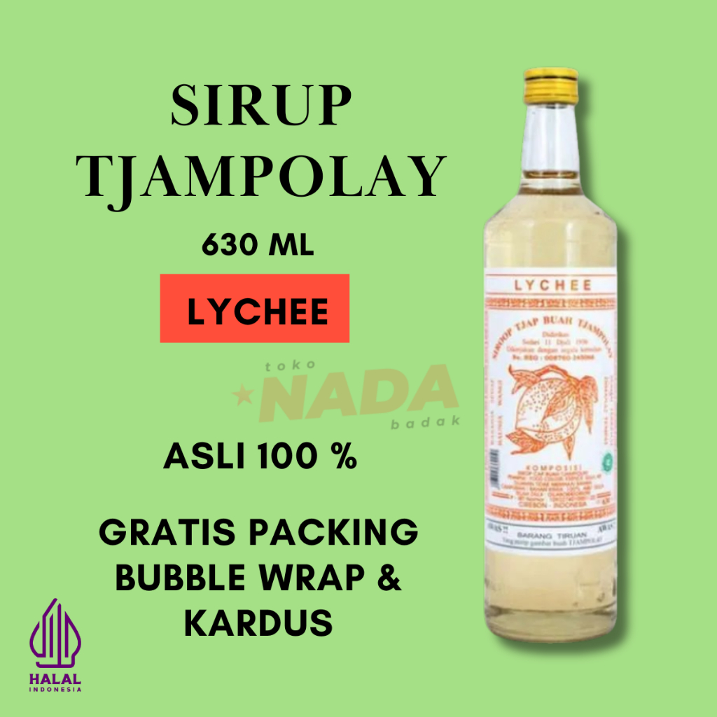 Jual Sirup Tjampolay Lychee Khas Cirebon | Shopee Indonesia