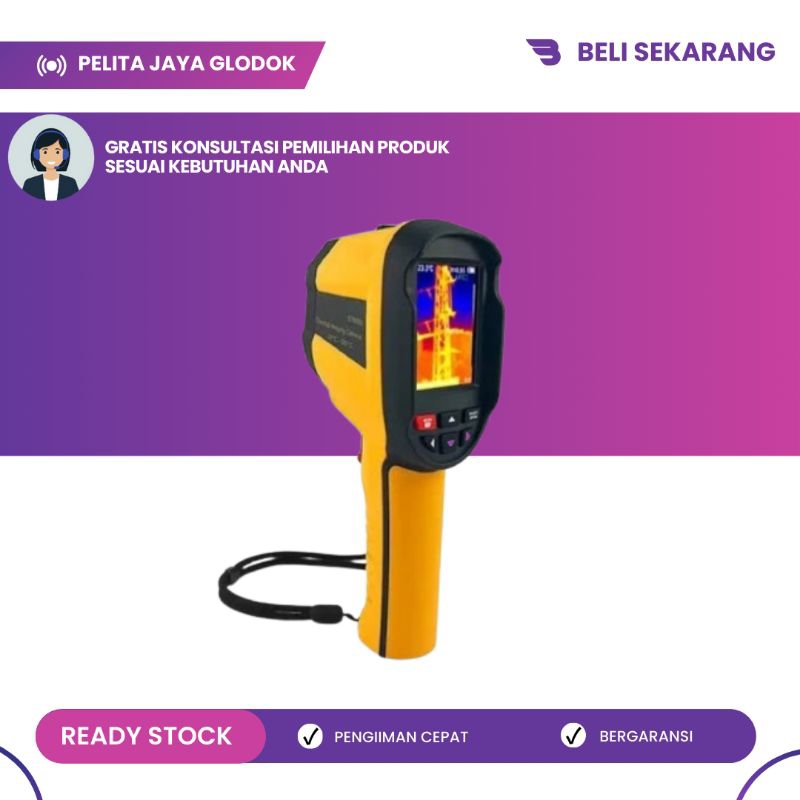 Jual Thermal Imager Camera Imaging Termperatur Suhu ST8550 Kamera Thermal SMART SENSOR ST 8550 ...