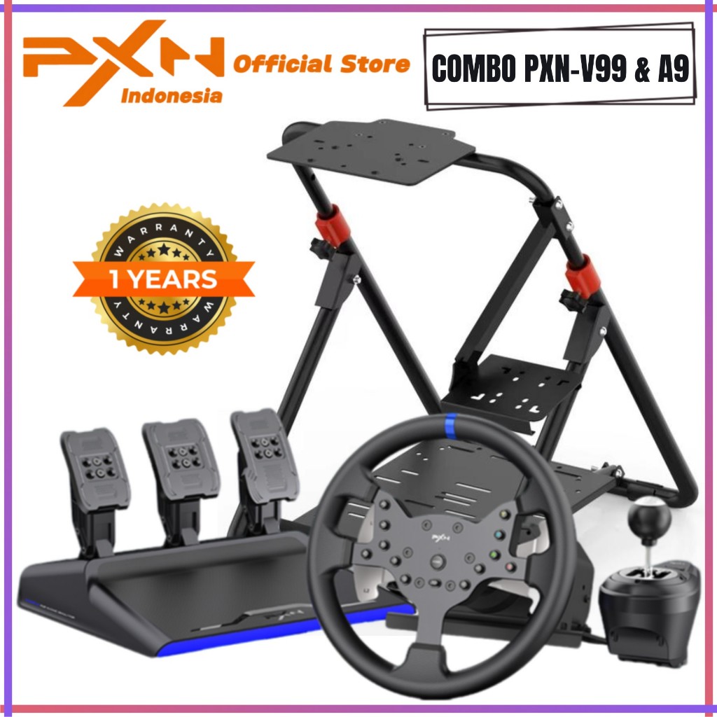 Jual COMBO PXN V99 and A9 Steering Wheel Stand | Shopee Indonesia