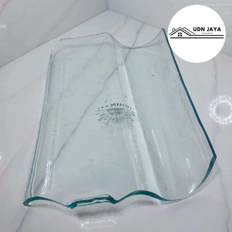 Jual Atap Genteng Kaca Pres Magas Mantili Tebal 5mm Panjang 30cm Lebar ...