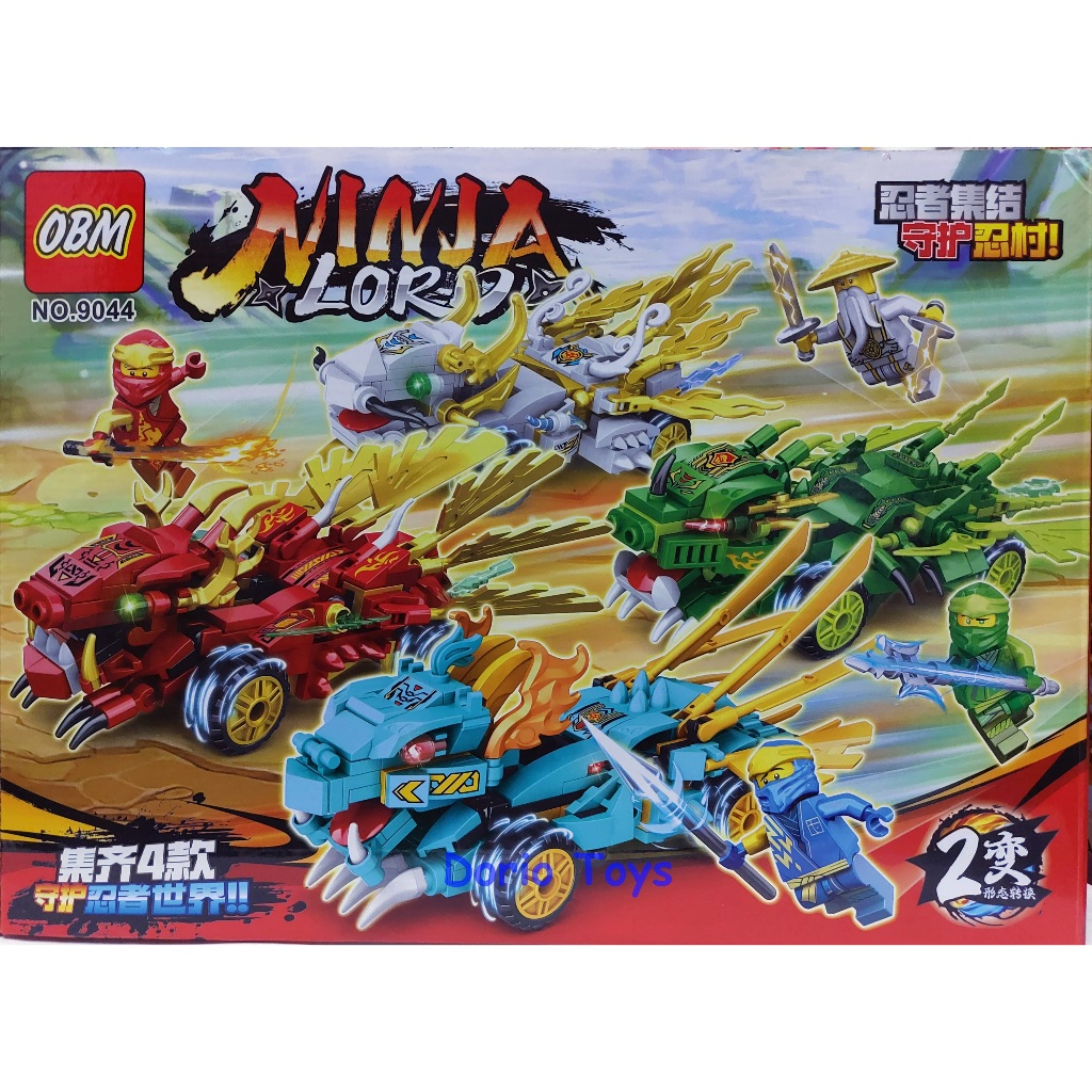 Jual Ninja Lord Naga Series: Dragon Mech Set – Mainan Rakit ...