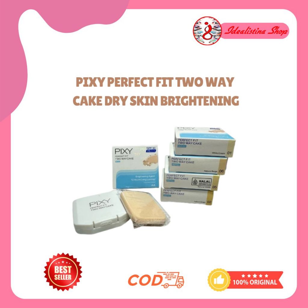 Jual Pixy Perfect Fit Two Way Cake | Shopee Indonesia