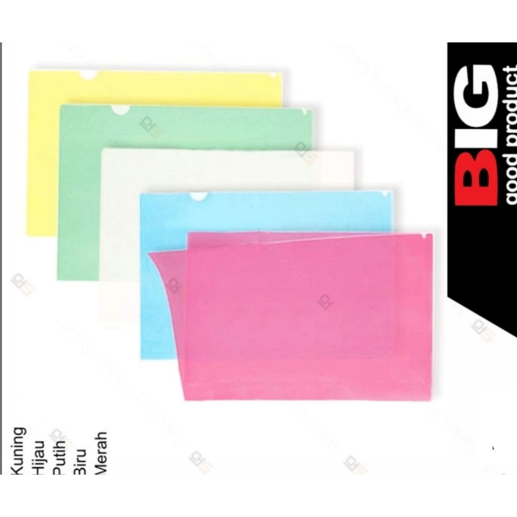 Jual Map L Big F4 (8113) Harga untuk 1 pcs Map L Ukuran Map F4 (23cm x ...