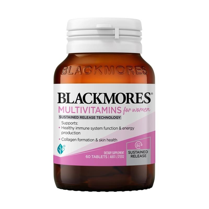 Jual Blackmores Multivitamin For Women Sustained Release 60 Tablets | Shopee Indonesia