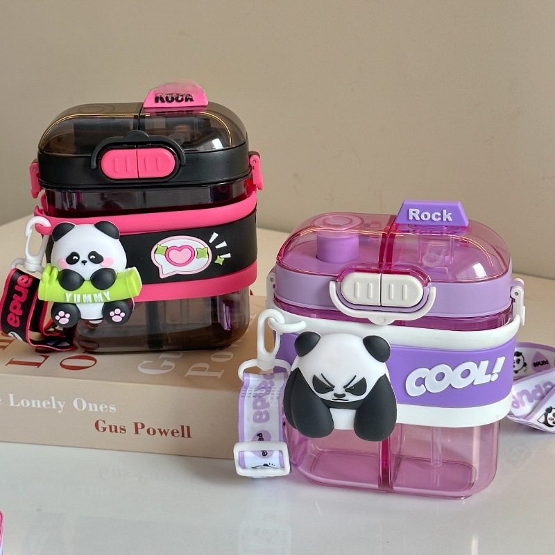 Jual Snager Botol Minum Anak Panda 2 Sisi BT23 | Shopee Indonesia