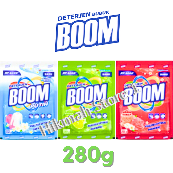 Jual DETERJEN BUBUK BOOM 305 GRAM | Shopee Indonesia