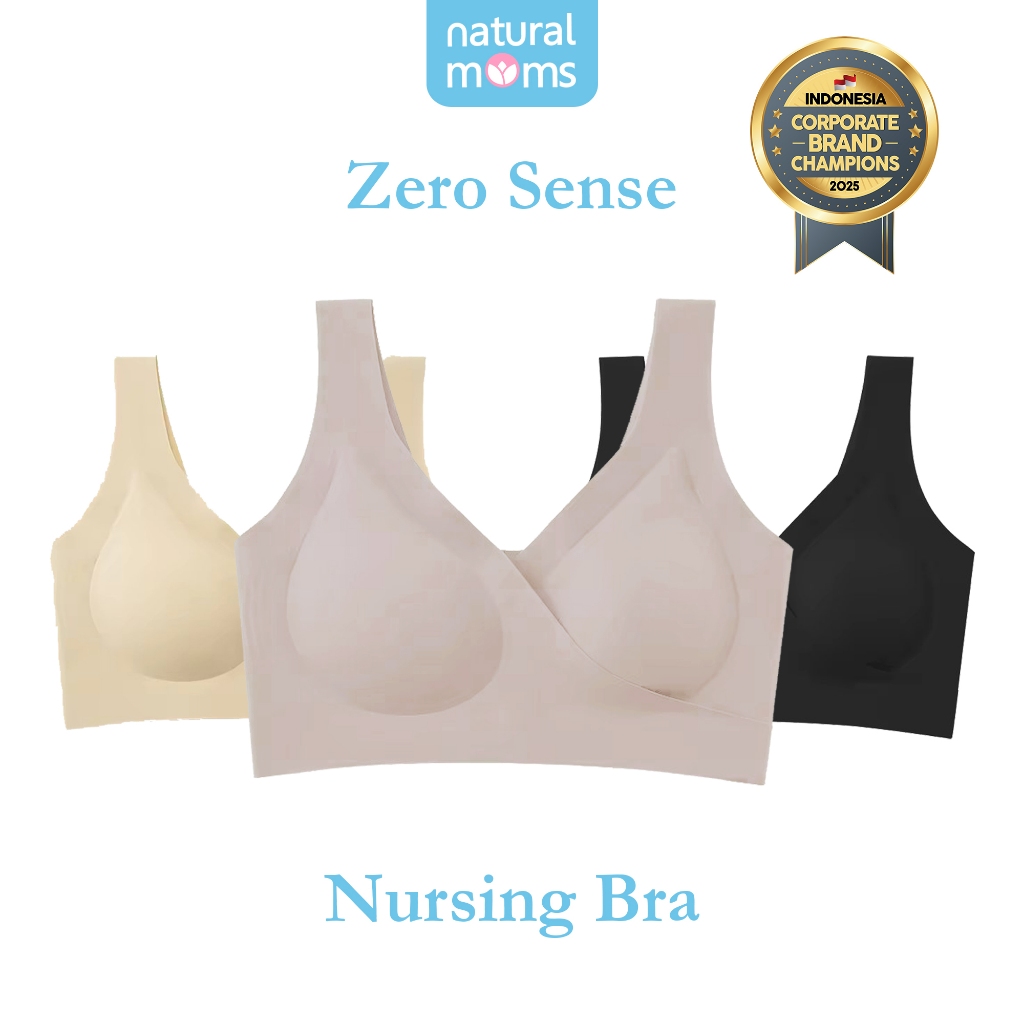 Jual Natural Moms Bra Hamil Menyusui Zero Sense | Shopee Indonesia