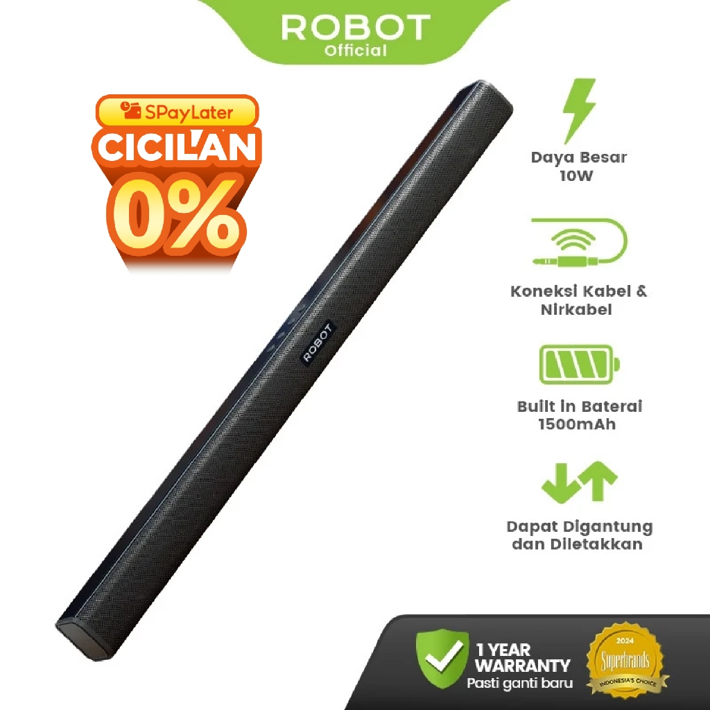 Jual [SPL] ROBOT Speaker Soundbar Home Theater Speaker TV Bluetooth 5.3 ...