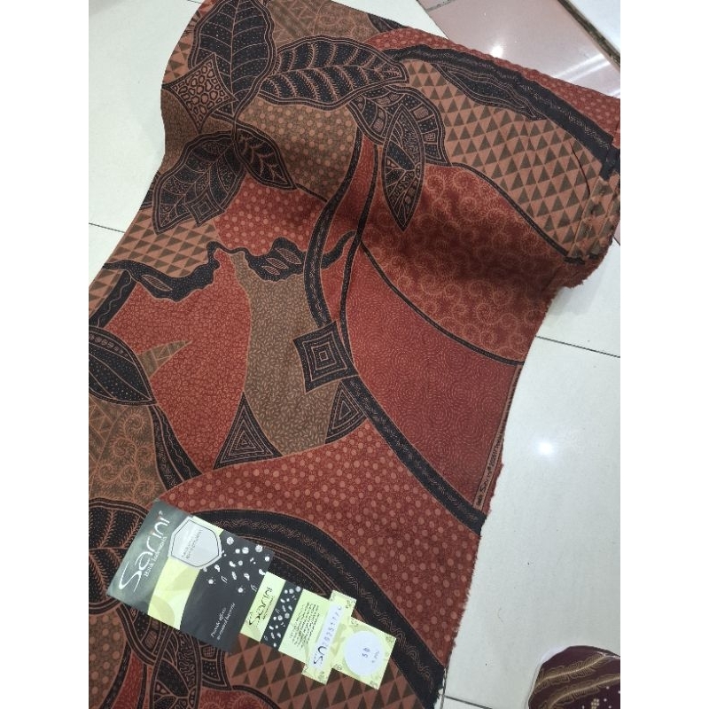 Jual BAHAN BATIK KATUN 100% DOBI SARINI EXCLUSIVE PROVIDE CONTROL ANTI ...