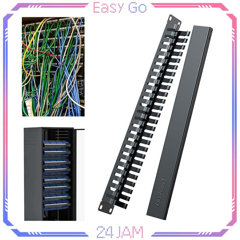 Jual Wire Management 1U 19inch Rack Server Cable Manager Jalur Kabel ...