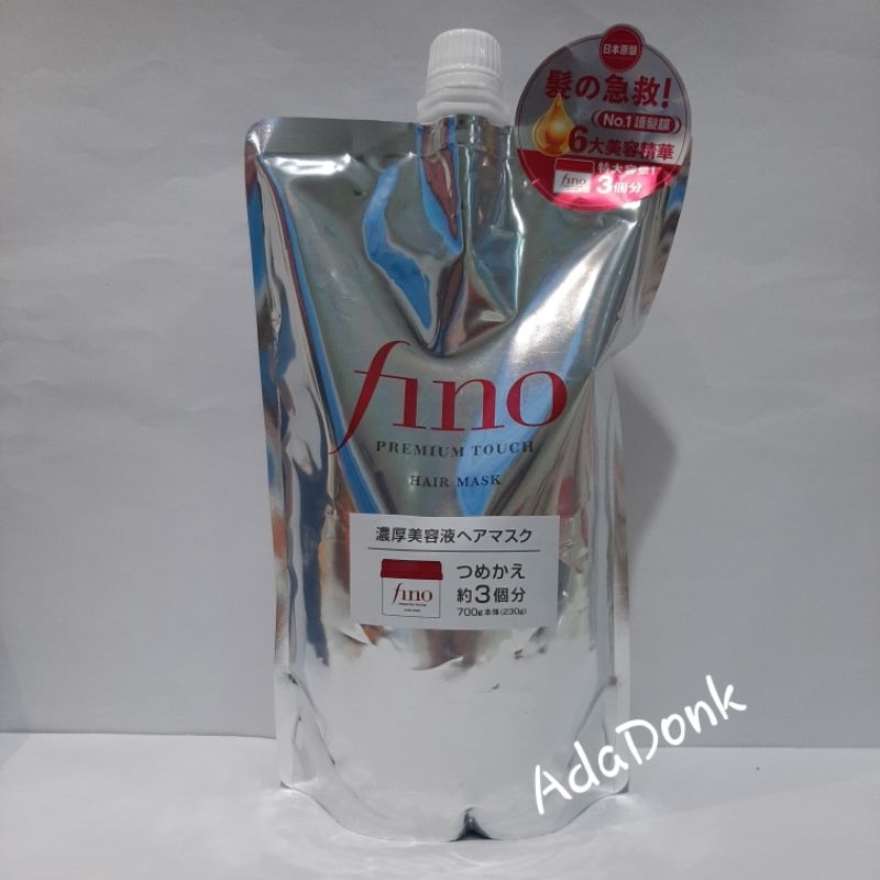 Jual Fino Premium Touch Hair Mask Japan Refill Pouch 700g | Shopee ...