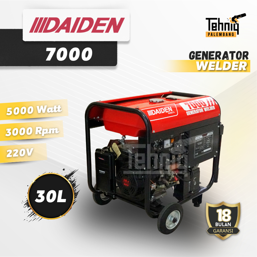 Jual Mesin Las Genset Listrik / Generator Welding Daiden Genset Las ...