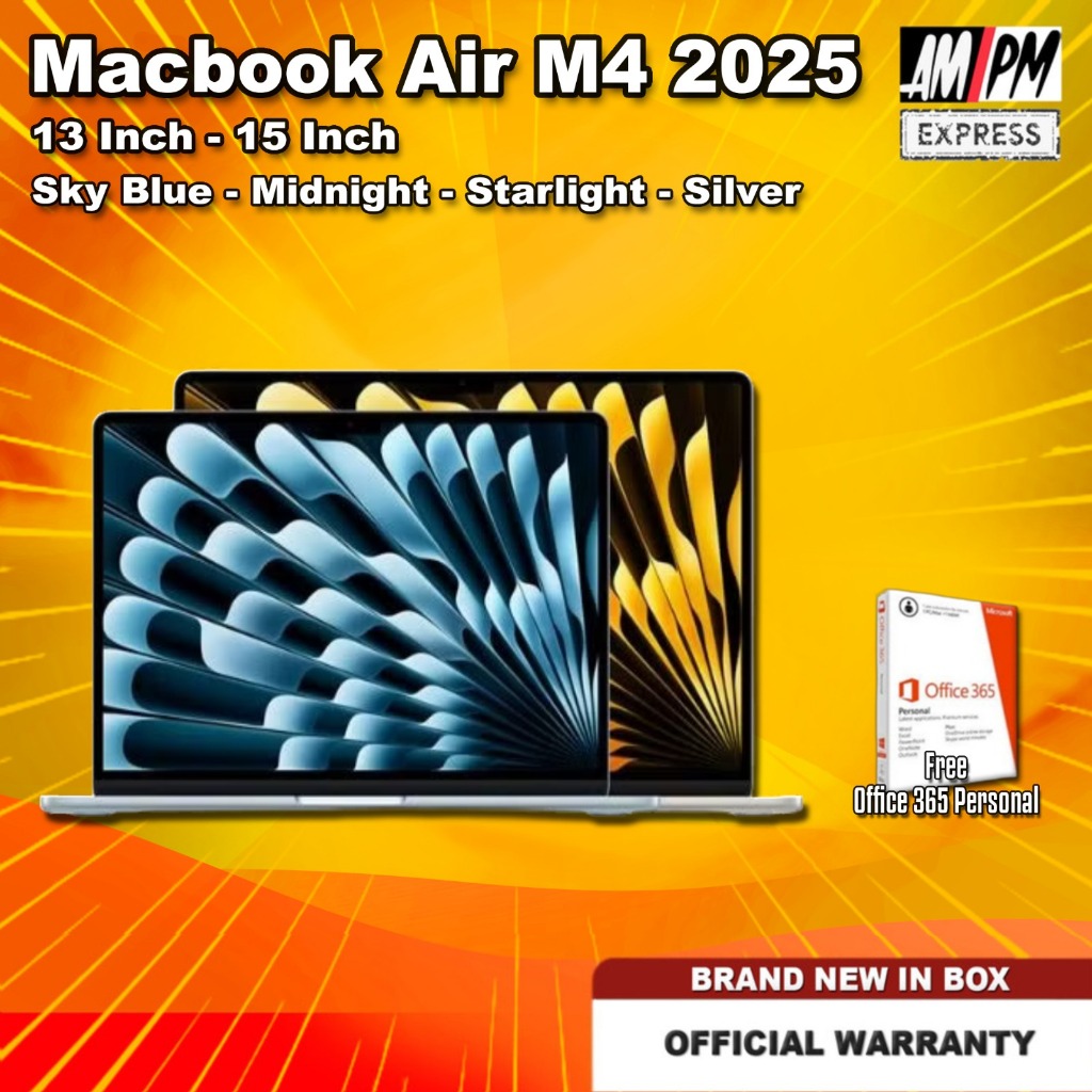 Jual MAC M4 AIR 15 Inch 13 Inch 512GB 256GB SSD 24GB 16GB RAM Midnight ...
