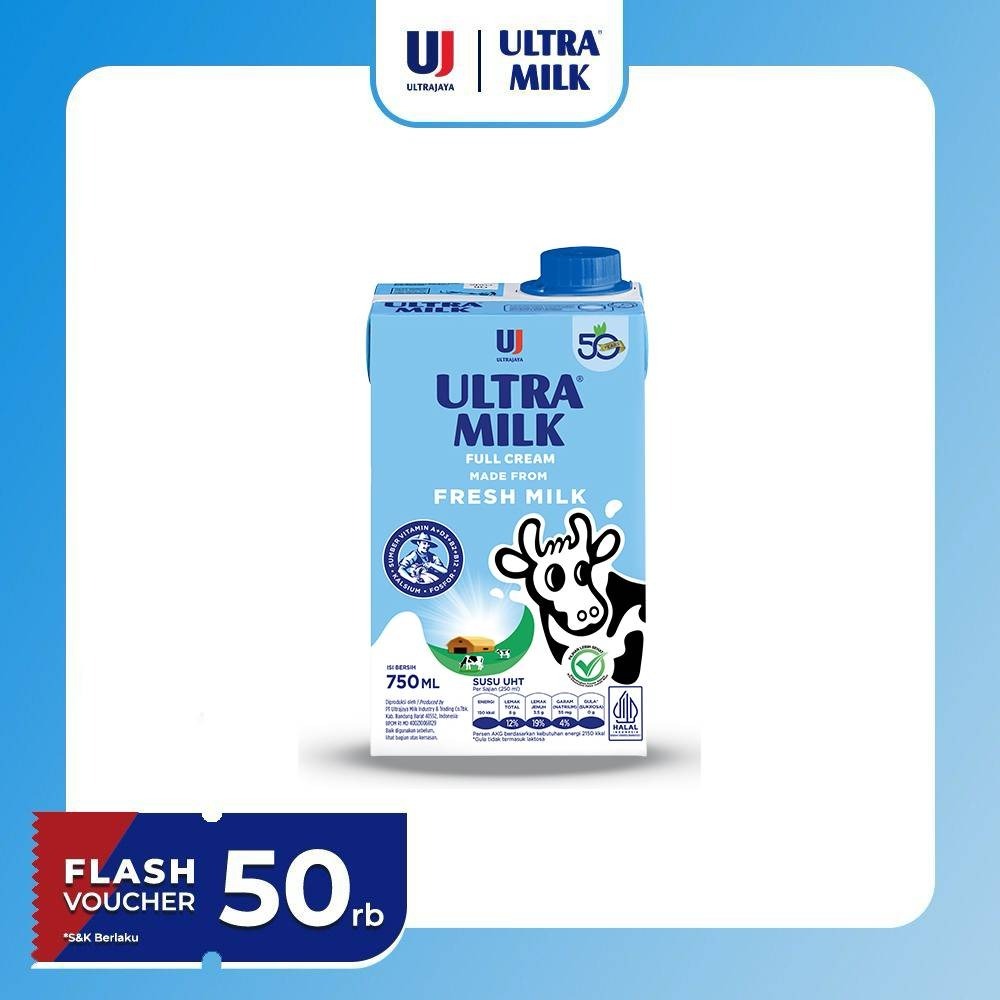 Jual Produk Promo NED Ultra Milk Full Cream 750ml | Shopee Indonesia