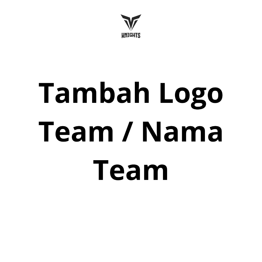 Jual Sablon Tambah Nama dan Logo Team - REQUEST TAMBAH NAMA/LOGO ...