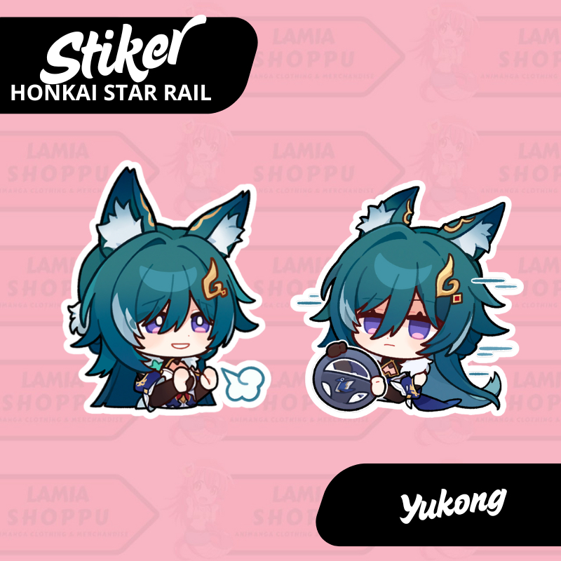 Jual Stiker Honkai Star Rail Yukong | Sticker Yukong HSR | Merch Anime ...