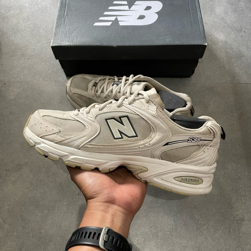 Jual New Balance 530 Ivory Beige #M745 | Shopee Indonesia